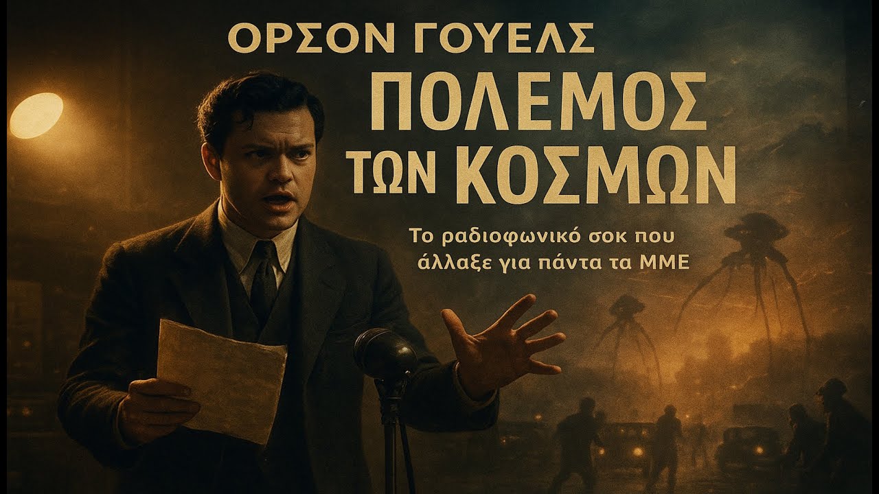 Όρσον Γουέλς: Ο Πόλεμος των Κόσμων - Ένα ραδιοφωνικό σοκ που άλλαξε για ...
