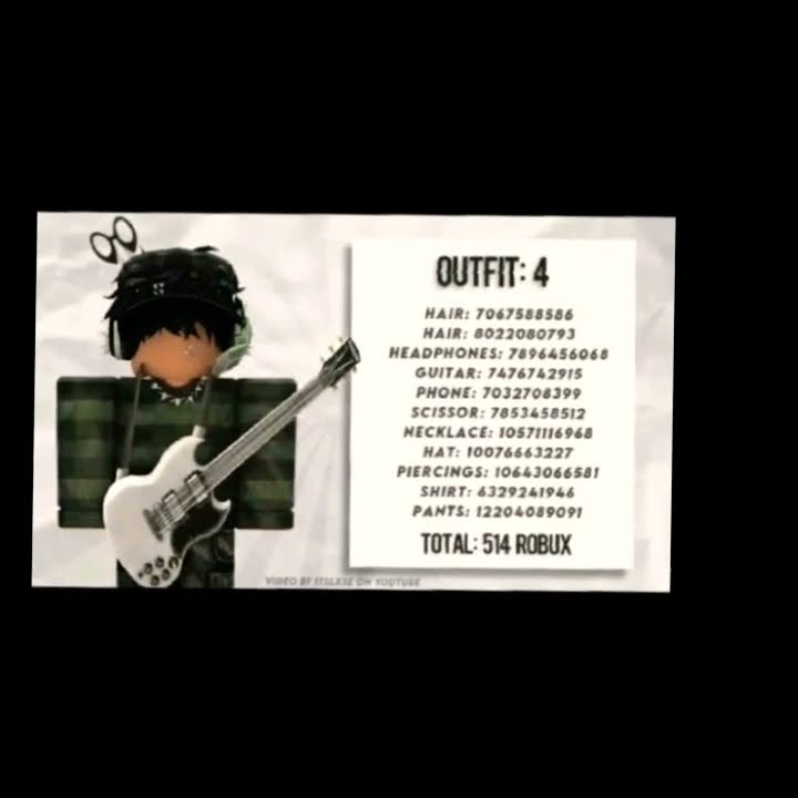 códigos de ropa emo de versión hombre (brookhaven) - YouTube