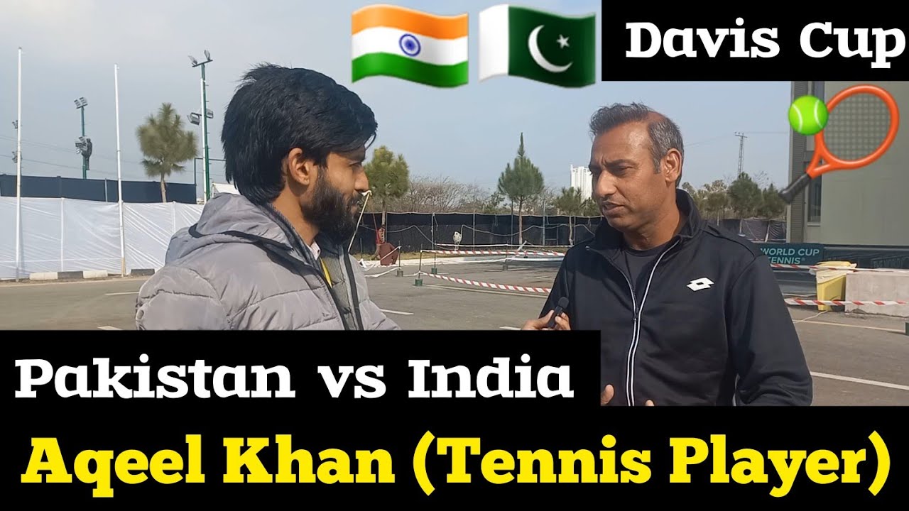 EXCLUSIVE: Interview of Aqeel Khan (Pakistan Tennis Player) on Davis ...