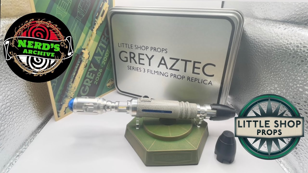 10th Doctor Sonic Screwdriver - Little Shop Props series 3 Grey Aztec ...