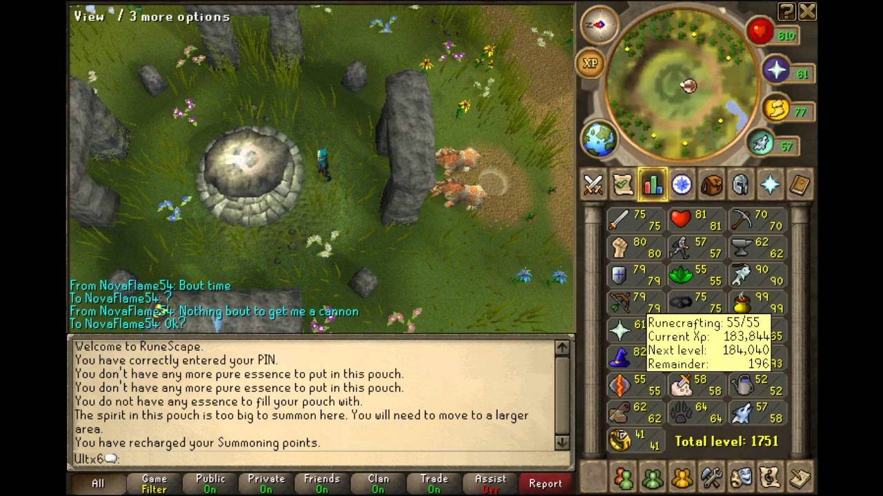 How To RuneCraft Nature Runes - YouTube