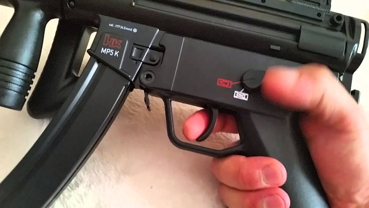 Umarex H & K mp5k BB gun - YouTube