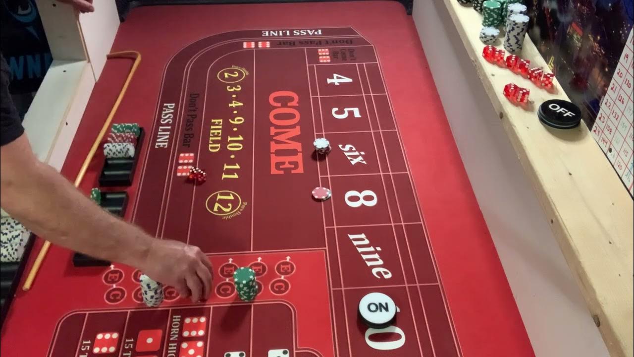 Go to winning $15 table craps strategy feed the outside - YouTube