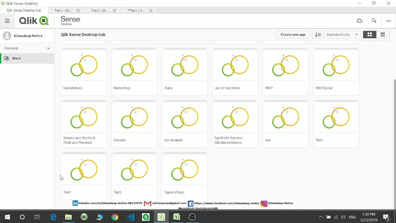 4. a) Architecture in Qlik Sense Part 1 (1 Tier and 2 Tier architecture ...
