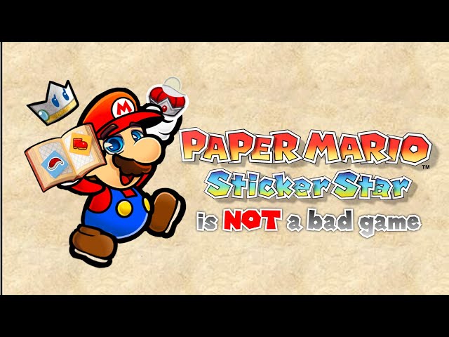 Paper Mario Sticker Star Characters