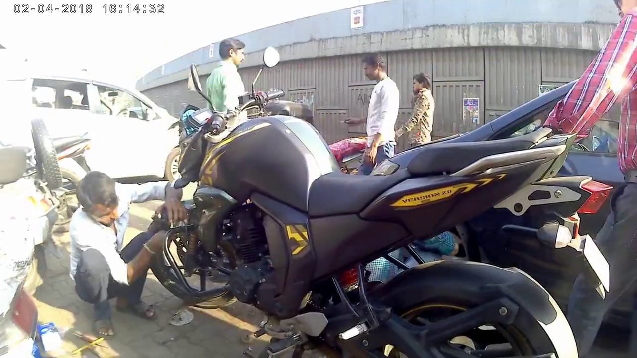 Bikes best LED light modification || fzs v2.0 - YouTube