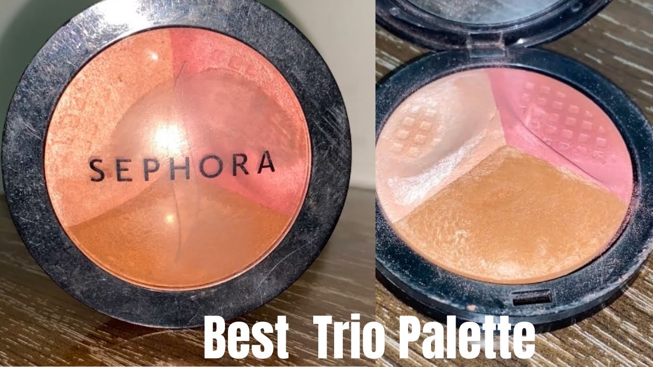 SEPHORA Micro-smooth Baked Sculpting Trio Palette Review by Aqsa Reana ...