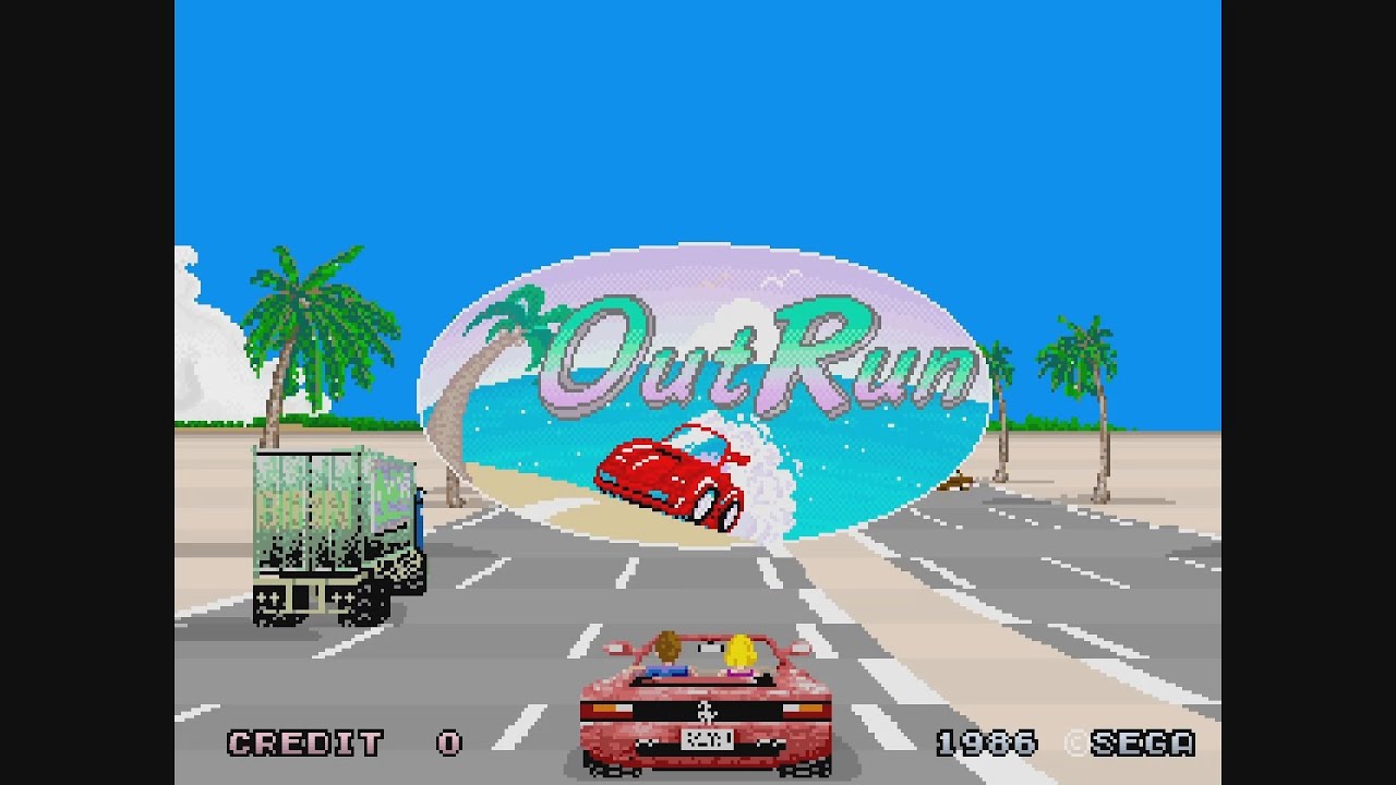 20 Mins Of...Out Run - Custom Intro (US/Arcade) - YouTube