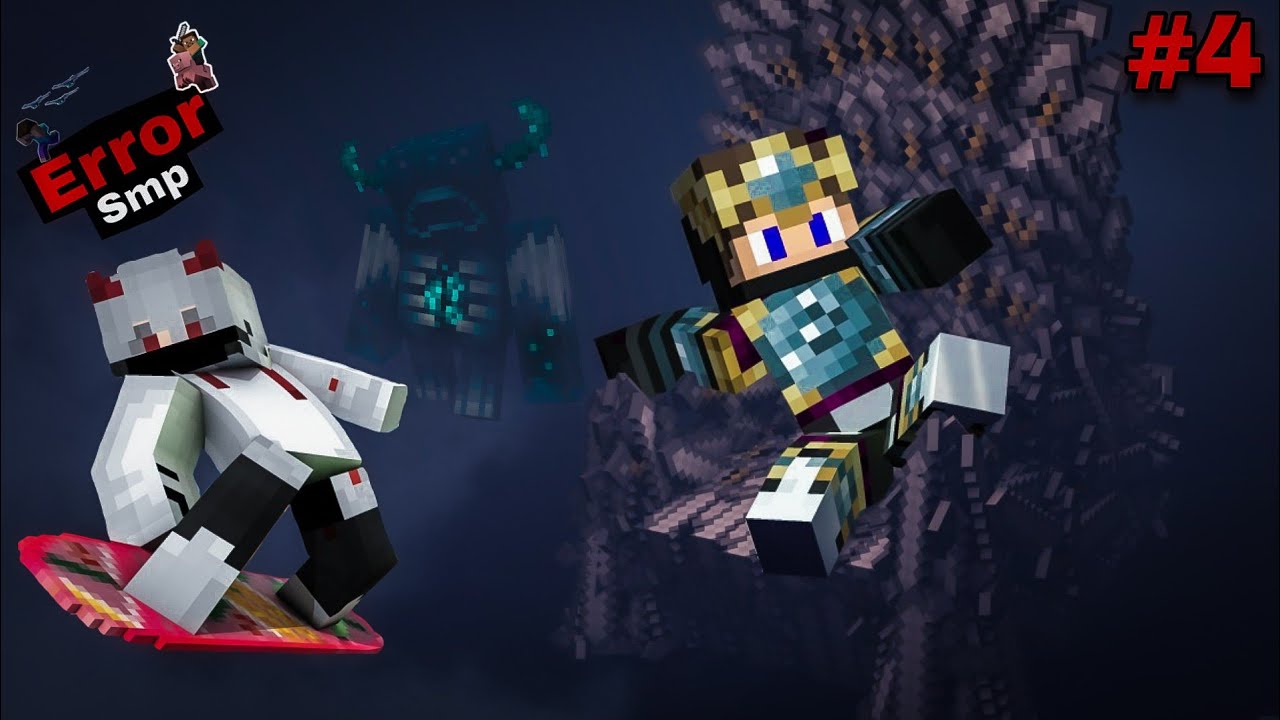 Masti with friends in Error smp | Minecraft Survival in hindi #errorsmp ...