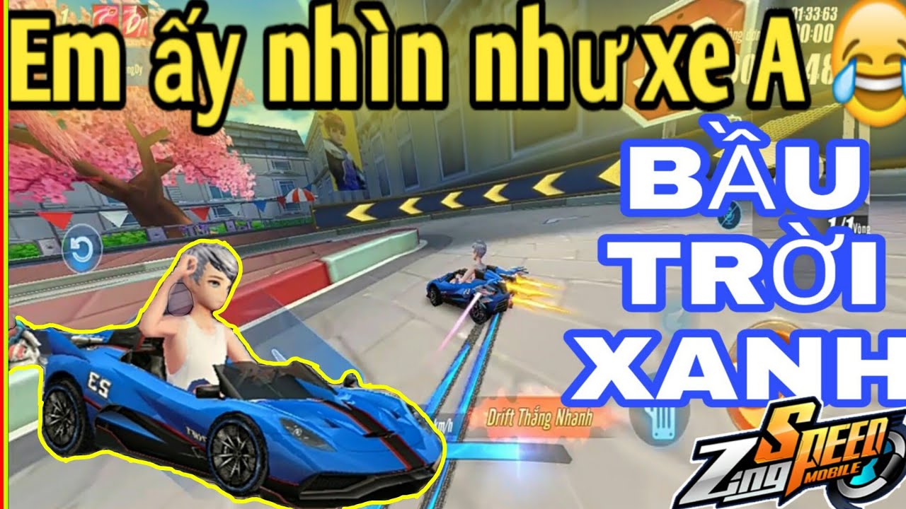ZING SPEED MOBILE Review Xe B MỚI BẦU TRỜI XANH ngoại hình đẹp còn chất ...