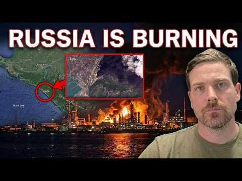 A Major Russian Refinery Just Went Up in Flames