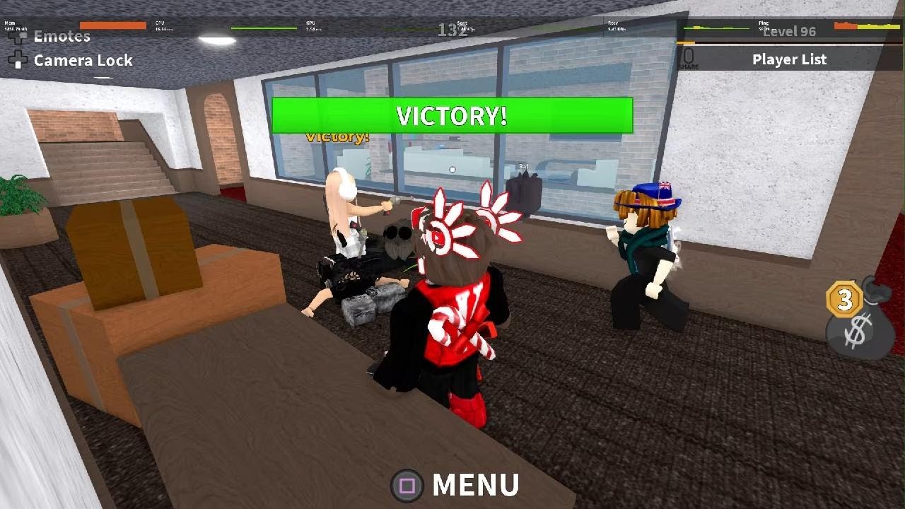 Mm2 with a red look and set - YouTube