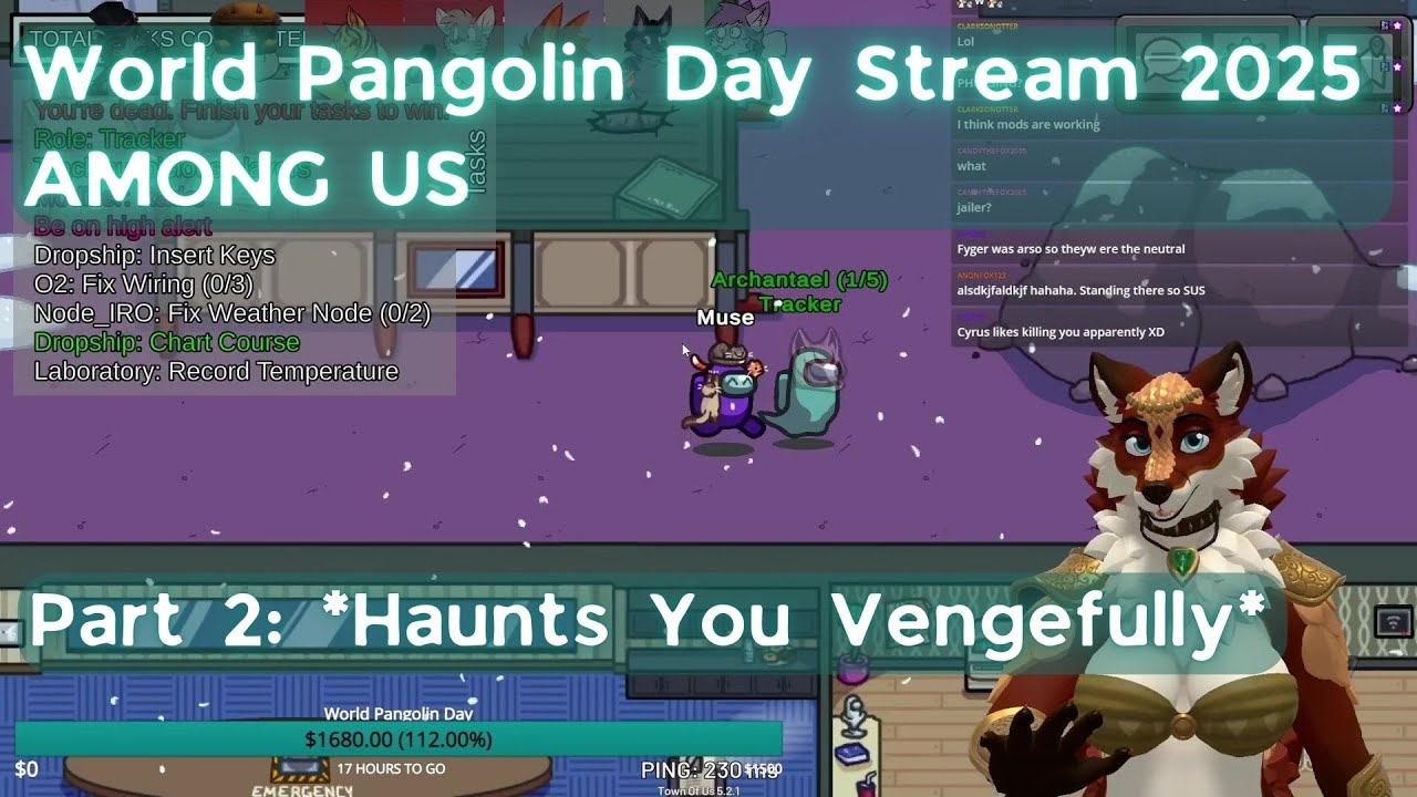 *Haunts You Vengefully* - Among Us [Part 2] [World Pangolin Day 2025 ...