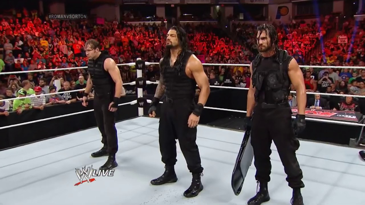 Seth Rollins betrays the shield - YouTube