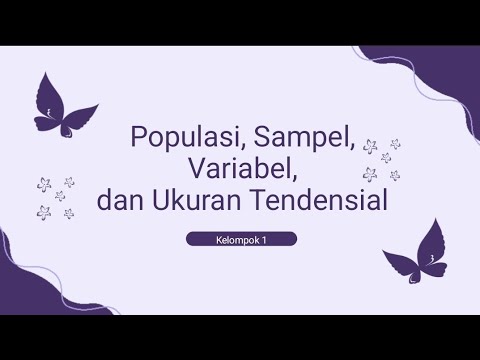 POPULASI DAN VARIABEL PENELITIAN - PERTEMUAN 3 [ STATISTIKA DESKRIPTIF ...