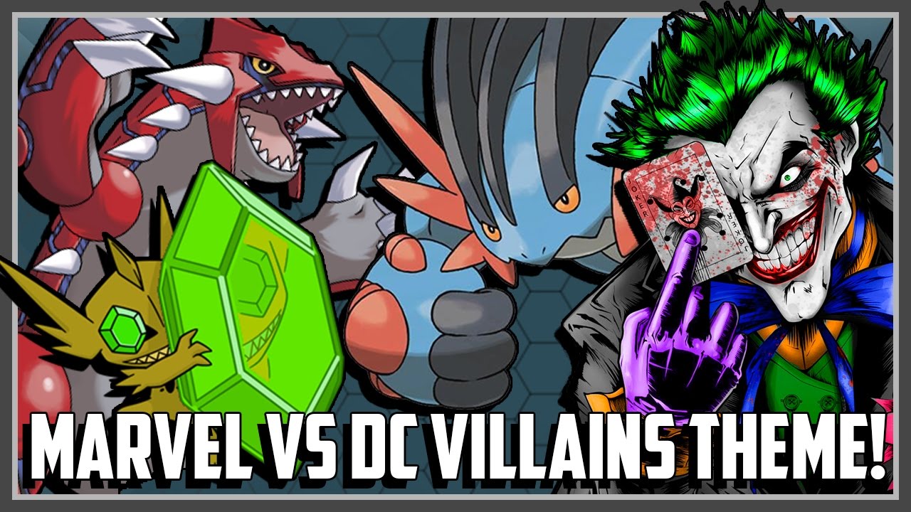 Pokemon Theme Battle - Marvel vs DC Villains Ft. Original151 - YouTube