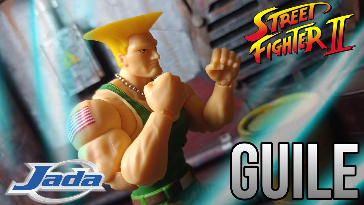 GUILE STREET FIGHTER II ULTRA by JADA TOYS - YouTube