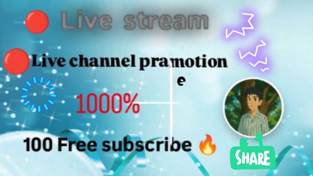 Get real support on my live stream..! So join the live stream & grow ...