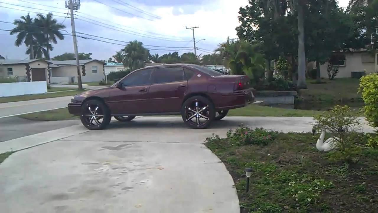 Chevy Impala on 24's - YouTube