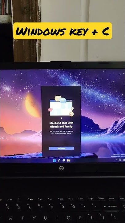 What is function of Windows key + C ? | Microsoft teams chat menu ...