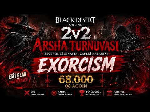 Black Desert Online 2v2 Arsha Turnuvası | Herkes Eşit Gear!