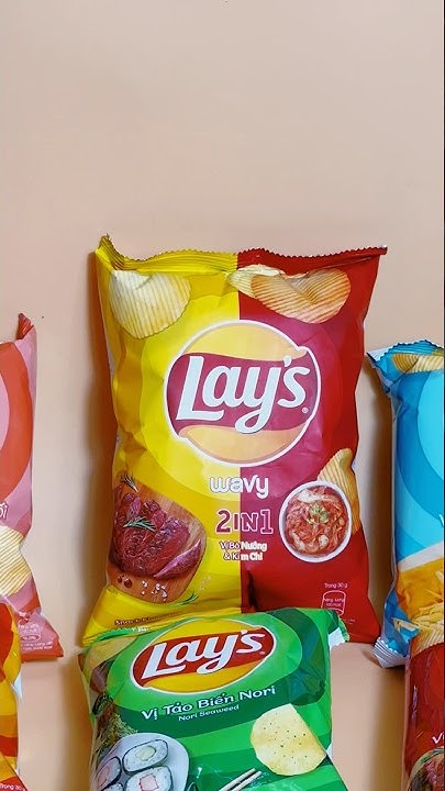 Lay's 2 in 1 bạn đã thử chưa ? #kenghiensnack #youtubeshorts #anvat #snack #lays #food #trending ...