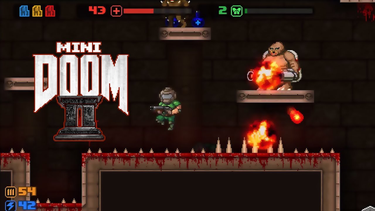 Free Game Mini Doom 2 A must play for Doom Fans. First 35 Minutes of ...