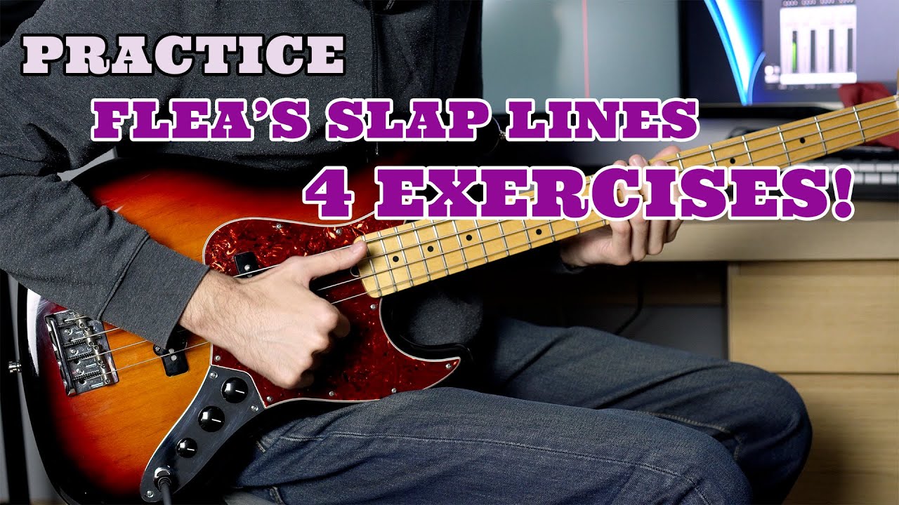 4 EXCERSICES for Getting Better at Flea's SLAP Lines - YouTube
