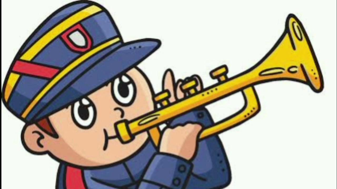 Army wake up bugle trumpet (Earrape) - YouTube