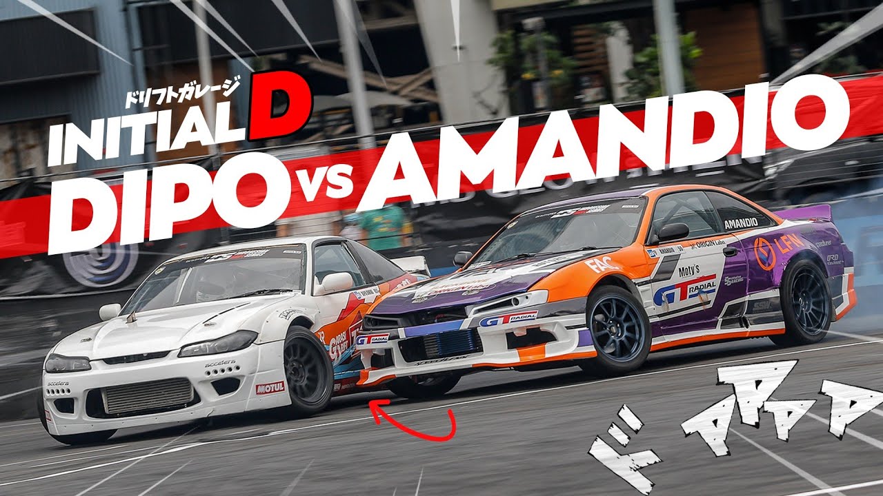Dipo Ditempel Abis Sama Pembalap Rusian Drift Series | IDS Rd. 4 - YouTube