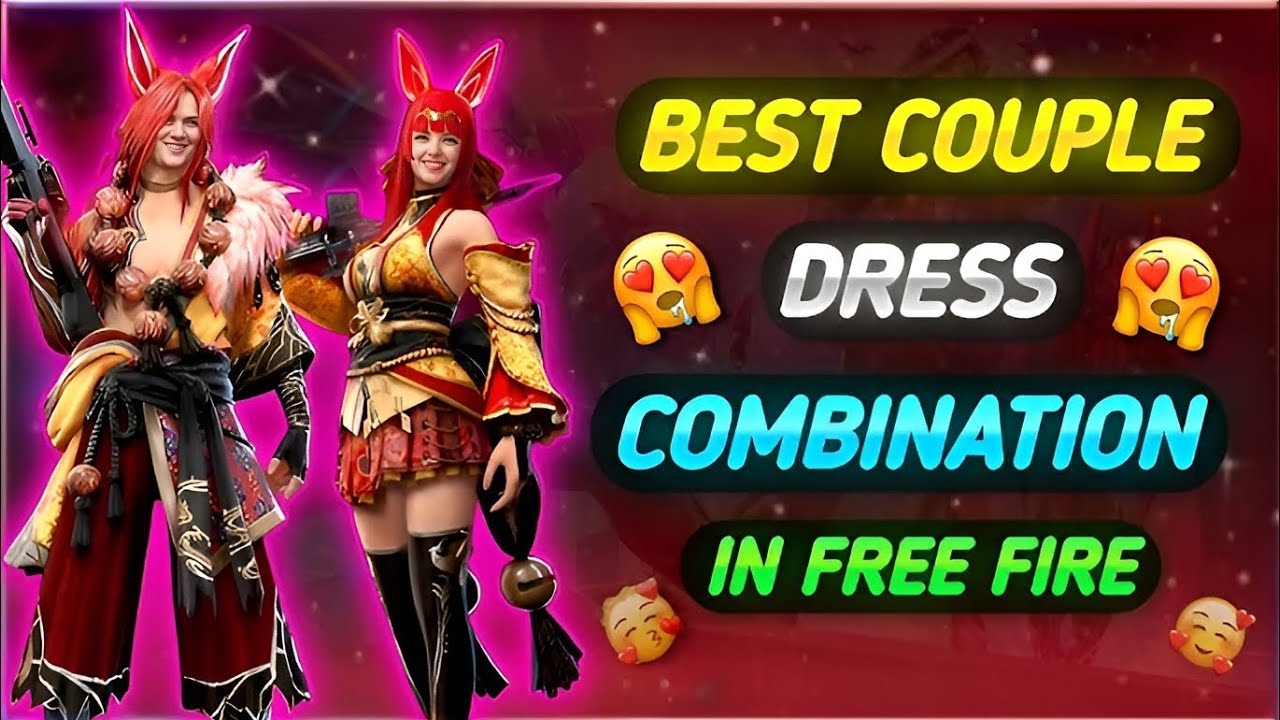 🔥 Free Fire Best Duo Dress Combination | Male & Female Couple Outfits 😍 ...