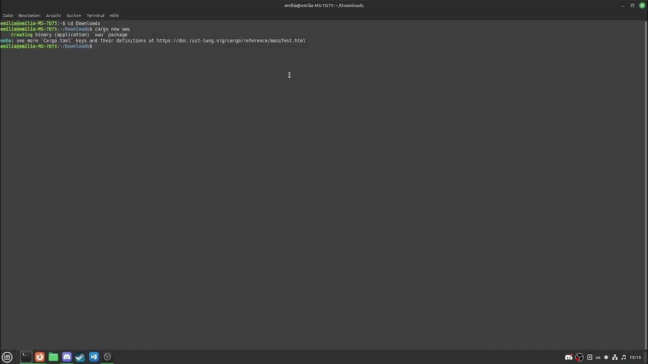 cool rust tutorial (how to run .rs in terminal) - YouTube