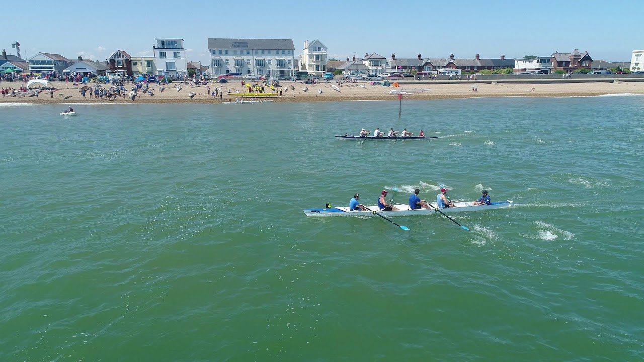 Deal Coastal Rowing Regatta 2018 Mens Senior Four Part 3 - YouTube