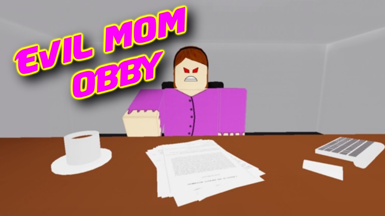 Escape Evil Mom Obby Full Walkthrough Youtube