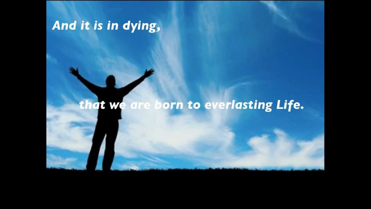 Instrument of Your Peace Reflection - YouTube