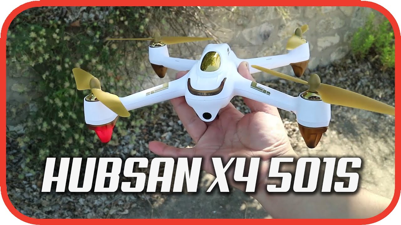 IMPRESIONANTE Drone Hubsan H501S X4 con GPS, FPV y Emisora integrada en ...