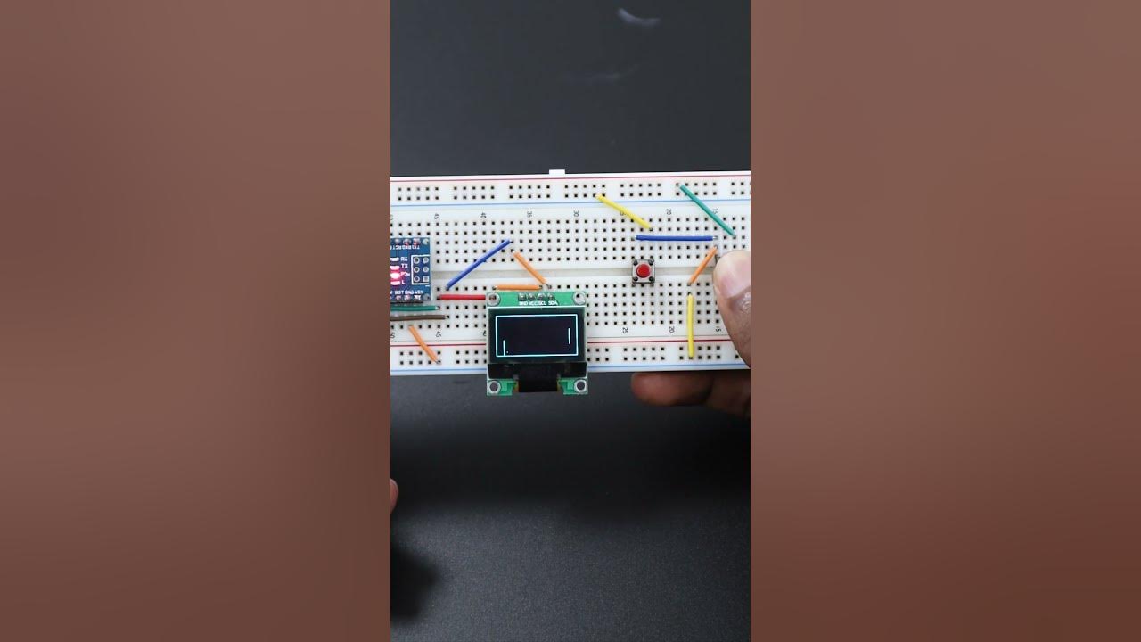 Ping Pong On 0 96 Oled Display With Chat Gpt Generated Arduino Code Coders Cafe Youtube