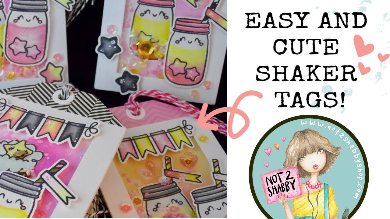 CUTE EASY SHAKER TAGS - YouTube