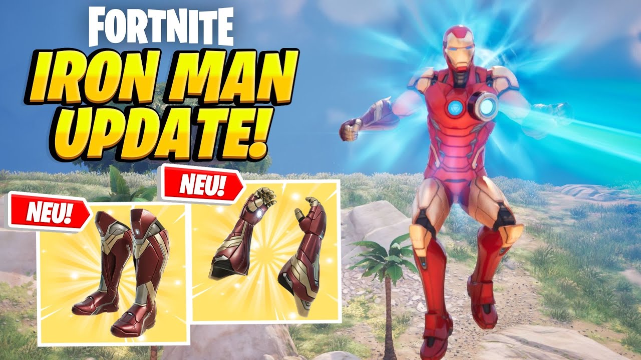 MEGA 😍 - Das XXL IRON MAN Update mit neuen MYTHICS, Modus, Gratis ITEMS ...