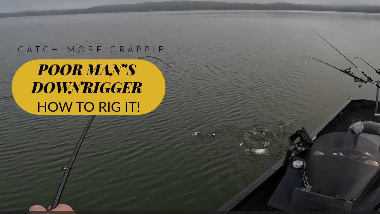 Poor Man's Downrigger Setup | Catch More Crappie with this Rig - YouTube