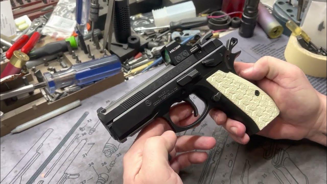 CZ 75 P-01 Omega with Spec Fit 507k - YouTube