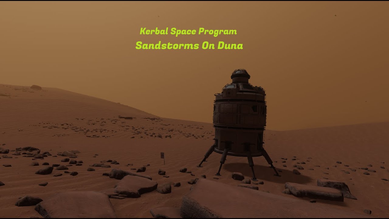 KSP - Sandstorms on Duna - YouTube