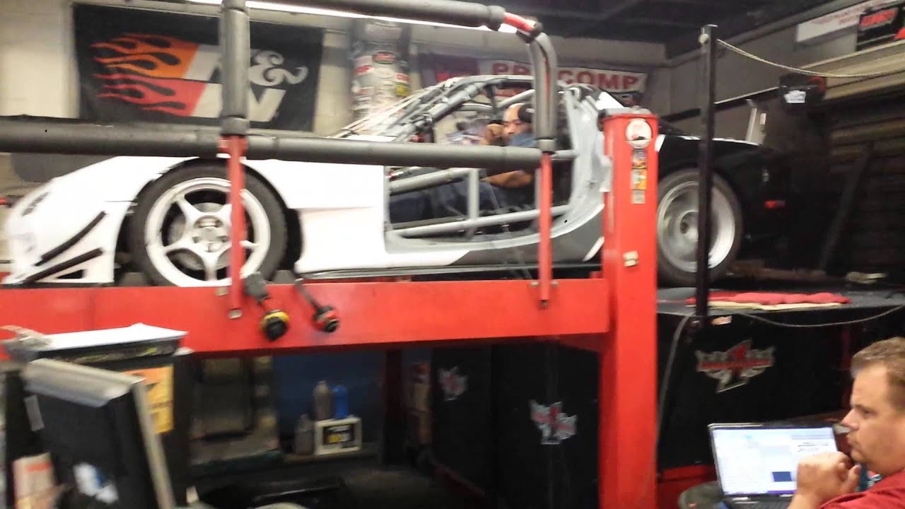 Lucky 7 Racing #25 FD RX-7 3 rotor 20B NA PPort - YouTube