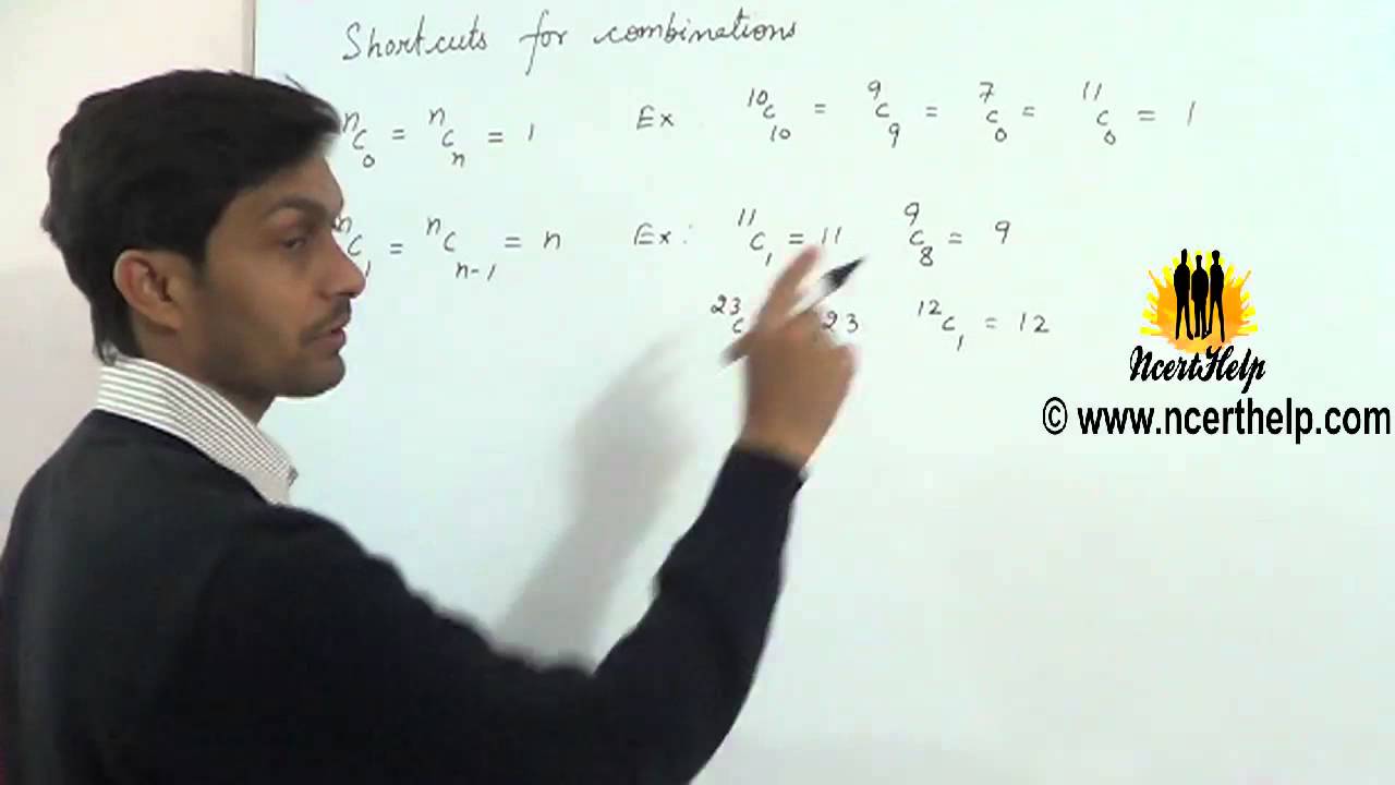 short cuts of combination and their formulas - YouTube