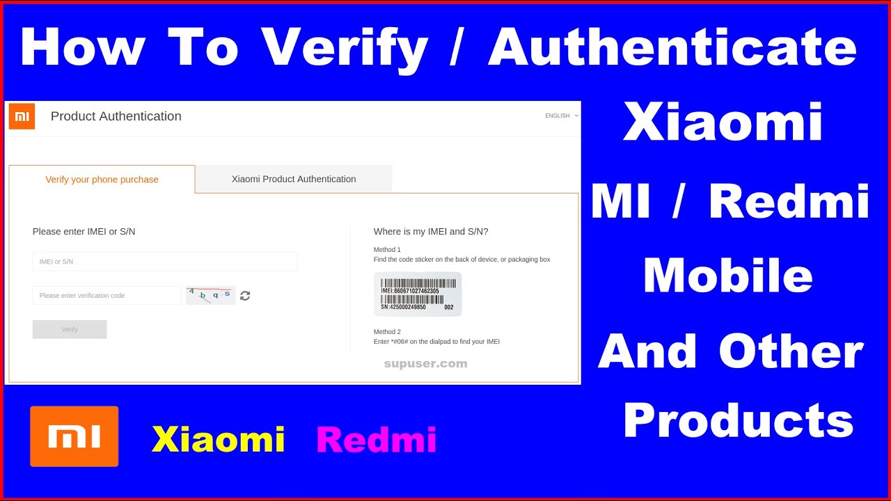 🔥Original or Fake | How To Verify If Your MI/Xiaomi Product | How to ...