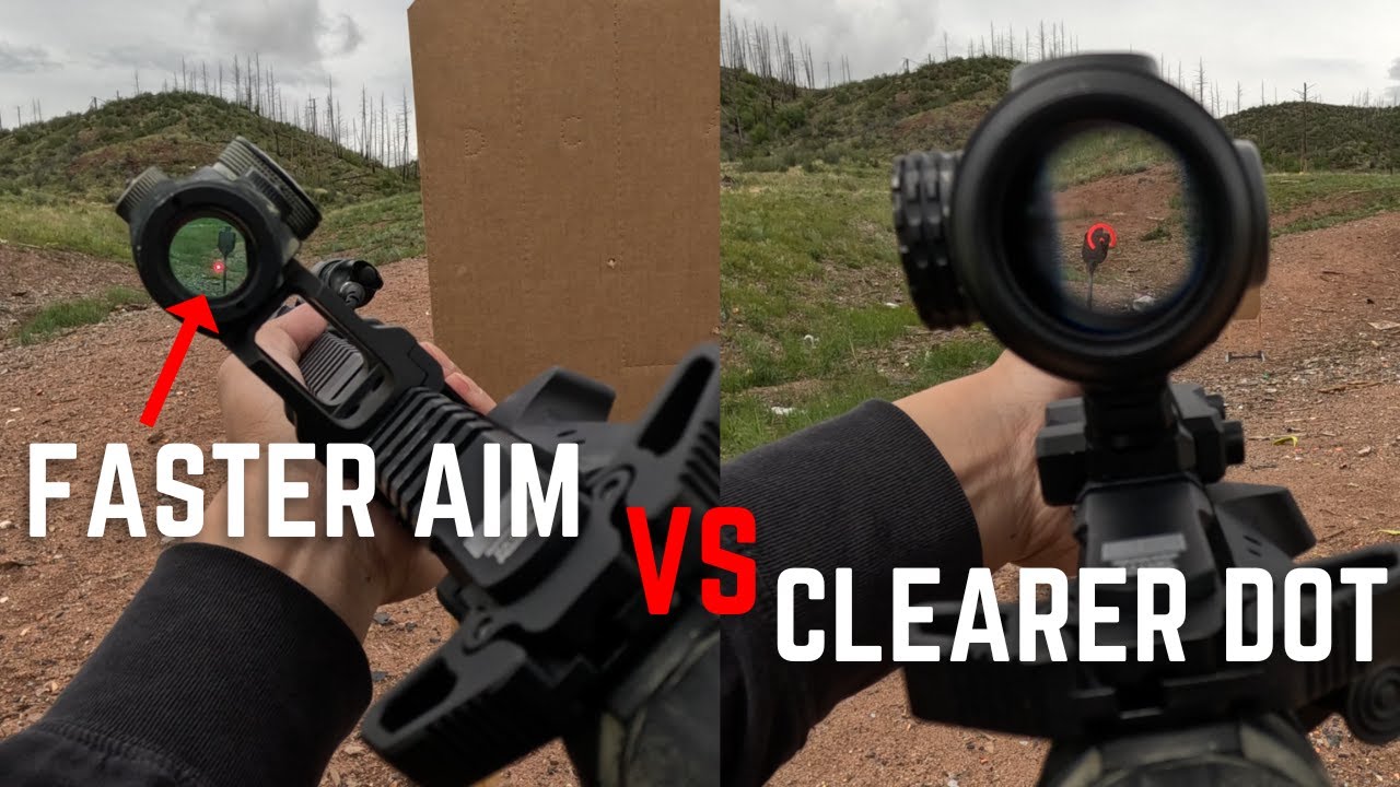 Prism VS Red Dot - Reticle Clarity, Speed & Parallax - YouTube