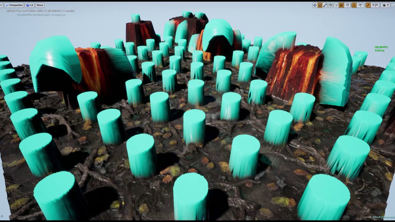 UE4 Displacement test 02 - YouTube