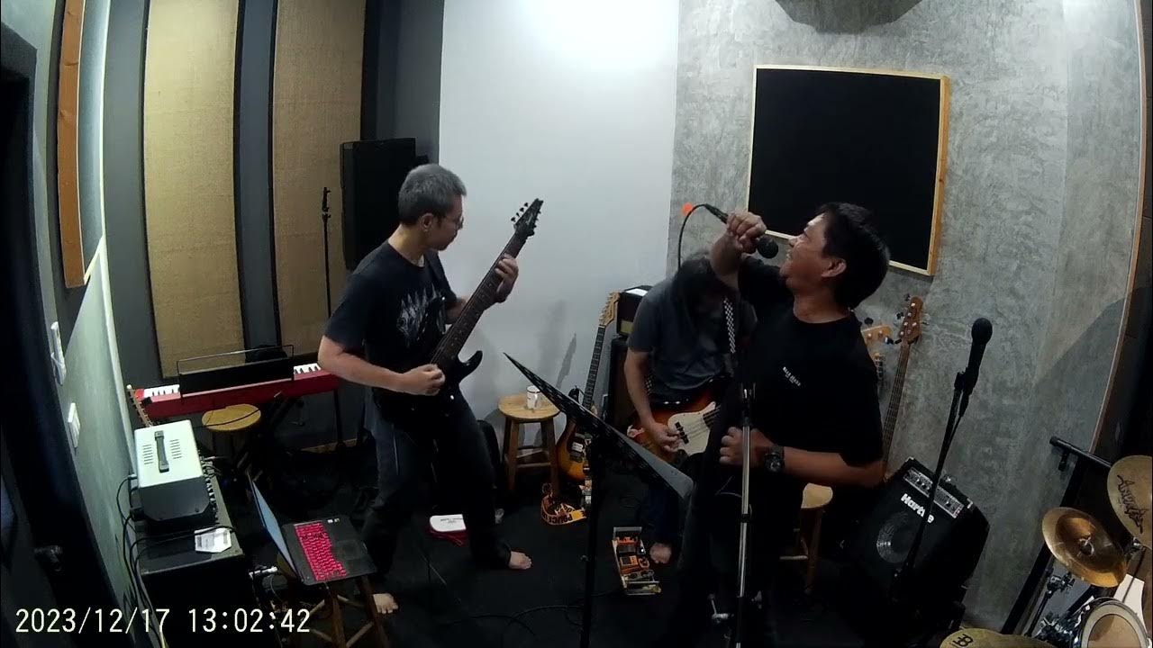 Lake of Rebirth - Song No.1 - First practice Vocal Guitar Bass - 2023/12/17/Sun - YouTube