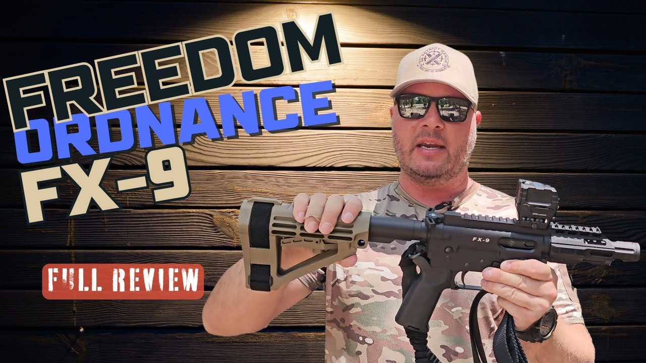 Freedom Ordnance FX-9 9mm PCC Review - YouTube