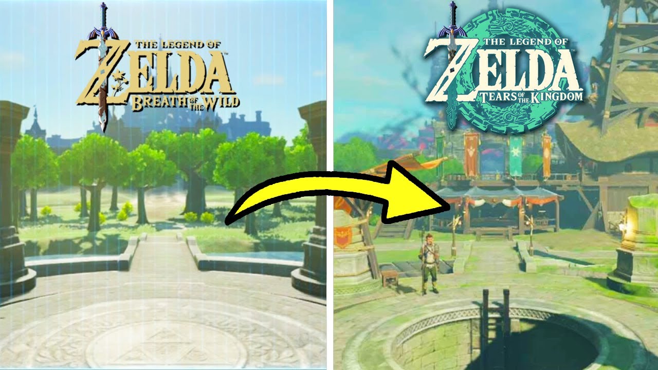 Recreating Zelda's Memory Pictures from BotW in Tears of the Kingdom ...